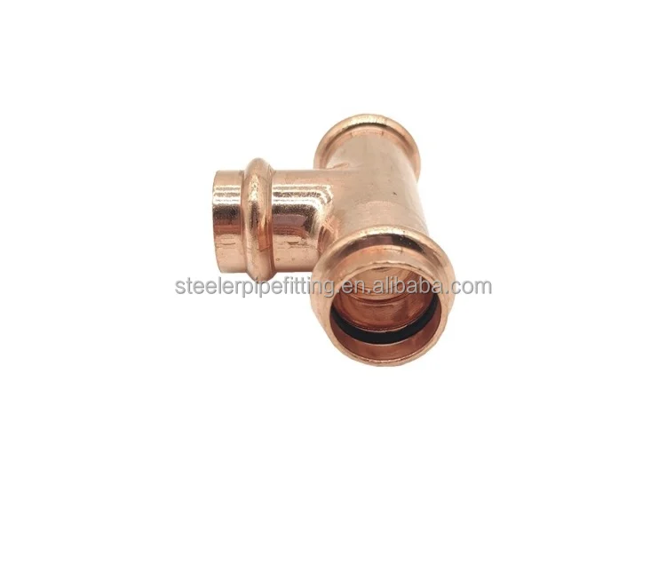 Tee Press Copper Tube Connector Press Fittings - Buy Copper Press Tee ...