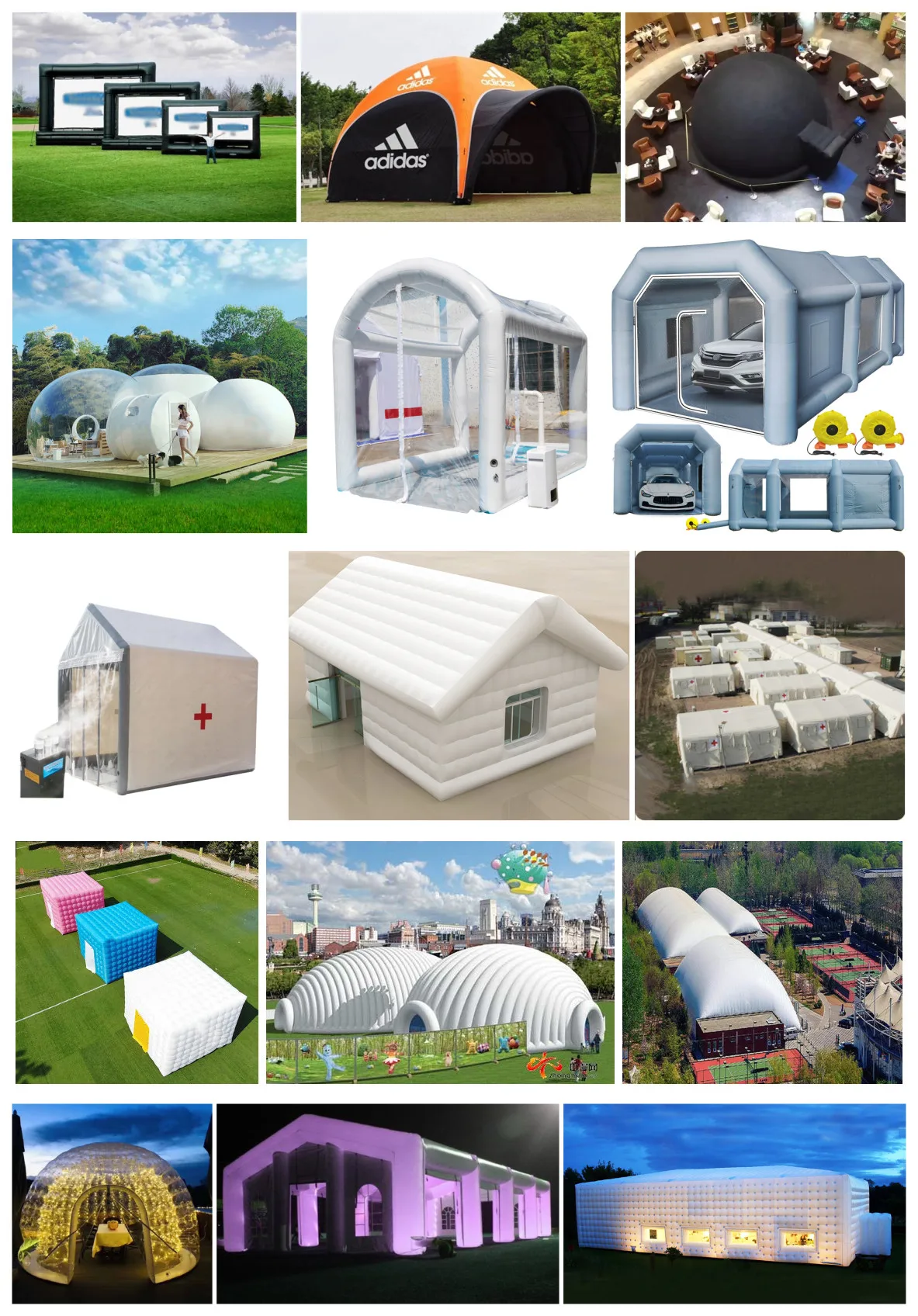 Large Inflatable House Outdoor Event Inflatable Tent House Party Sport ...