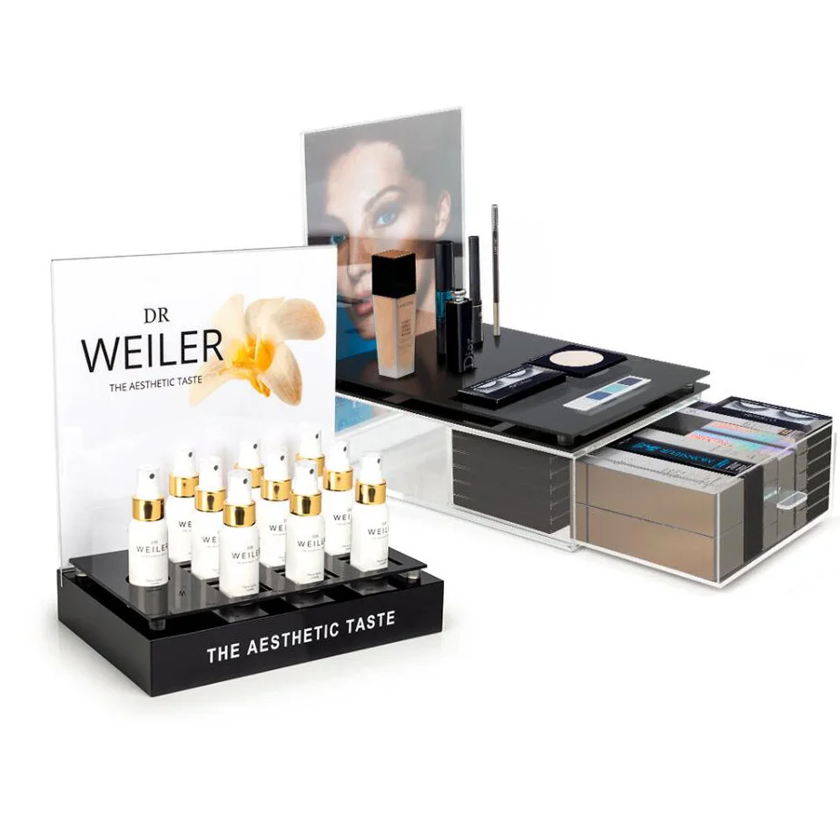 Caboal Factory Small Acrylic Display Stand Eye Lashes Masks Pmma ...