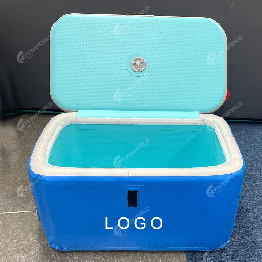 Dwf Inflatable Beer Can Ice Cooler Box With Cover Inflatable Drinking ...