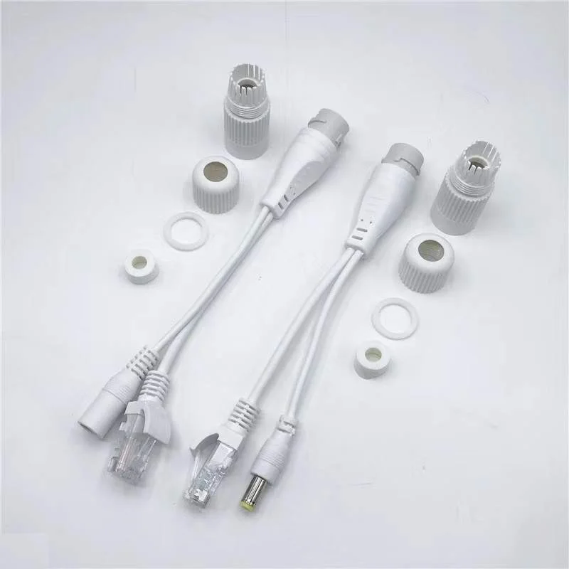 Cctv Camera Accessories Ethernet Poe Combiner Splitter 12V Cable Rj45 ...