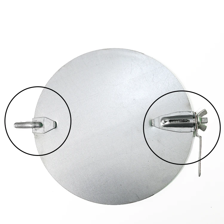 Duct Shutter Air Volume Control Round Damper Blade For Hvac Accessories ...
