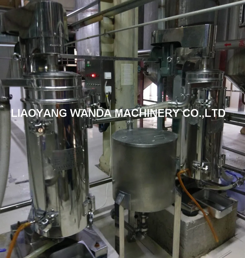 Industrial Centrifugal Separator for Algae Biomass