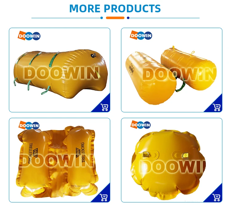 Durable PVC Floating Pontoon Pipeline Floater by DOOWIN