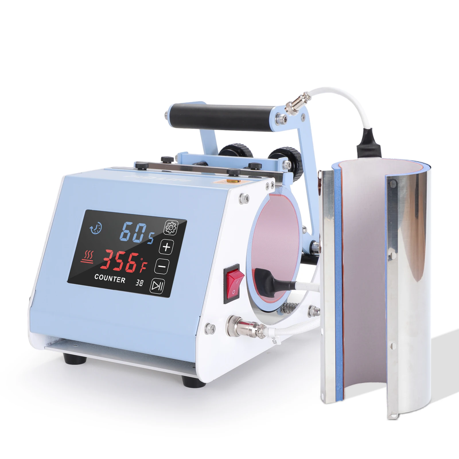 Pyd Life 40oz Tumbler Press Machine Sublimation 40 Oz Mug Skinny Heat Press Transfer Printing ...