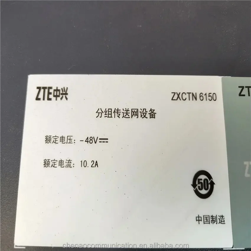 ZTE Zxctn 6150 Transmission SYSTEM Equipment - Reliable Telecom Power ...