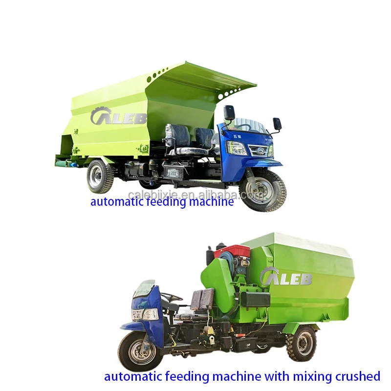 Vertical Horizontal Type TMR Fodder Mixing Machine for Cattle Feed