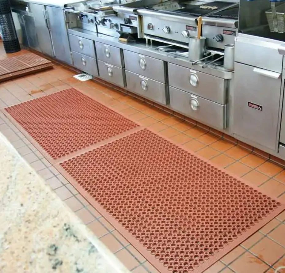 Marine Deck Rubber Flooring - Durable & Perforated Mats