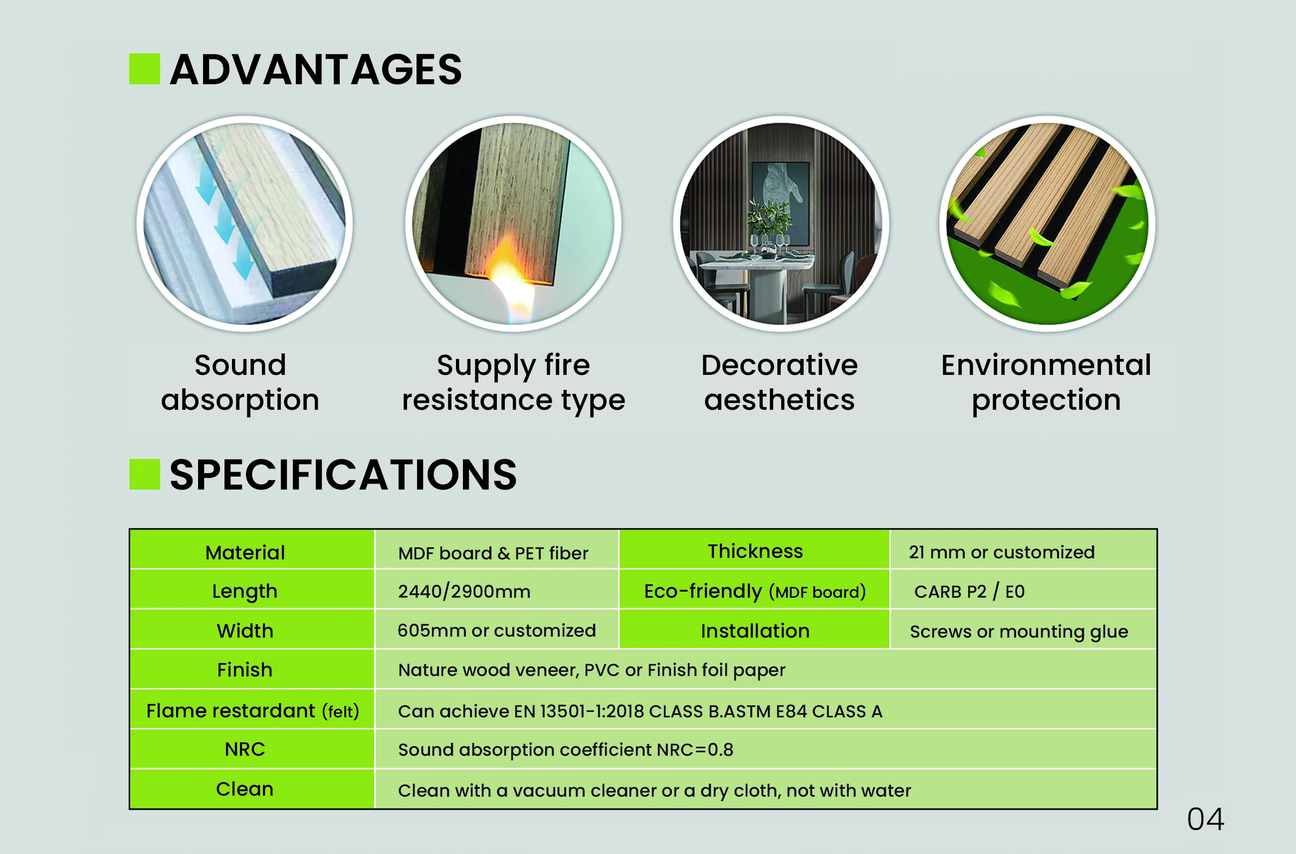 Akupanel Acoustic Slat Panel Wood Akustik Panel Wood Modern Interior ...