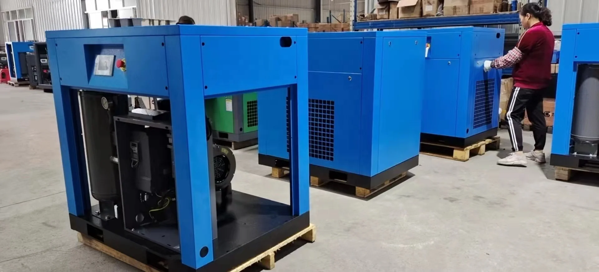 10HP 20HP 30HP Rotary Silent Air-Compressors 7BAR 8bar 10bar 12bar