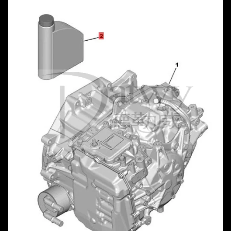 Oe 9734r7 Peugeot Citroen Mkt Oil Jws 3324 6-speed Transmission Fluid ...