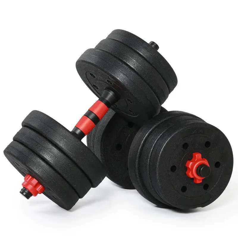 2025 Adjustable 20kg-30kg Cement Environment Dumbbell Disc Sets Home ...
