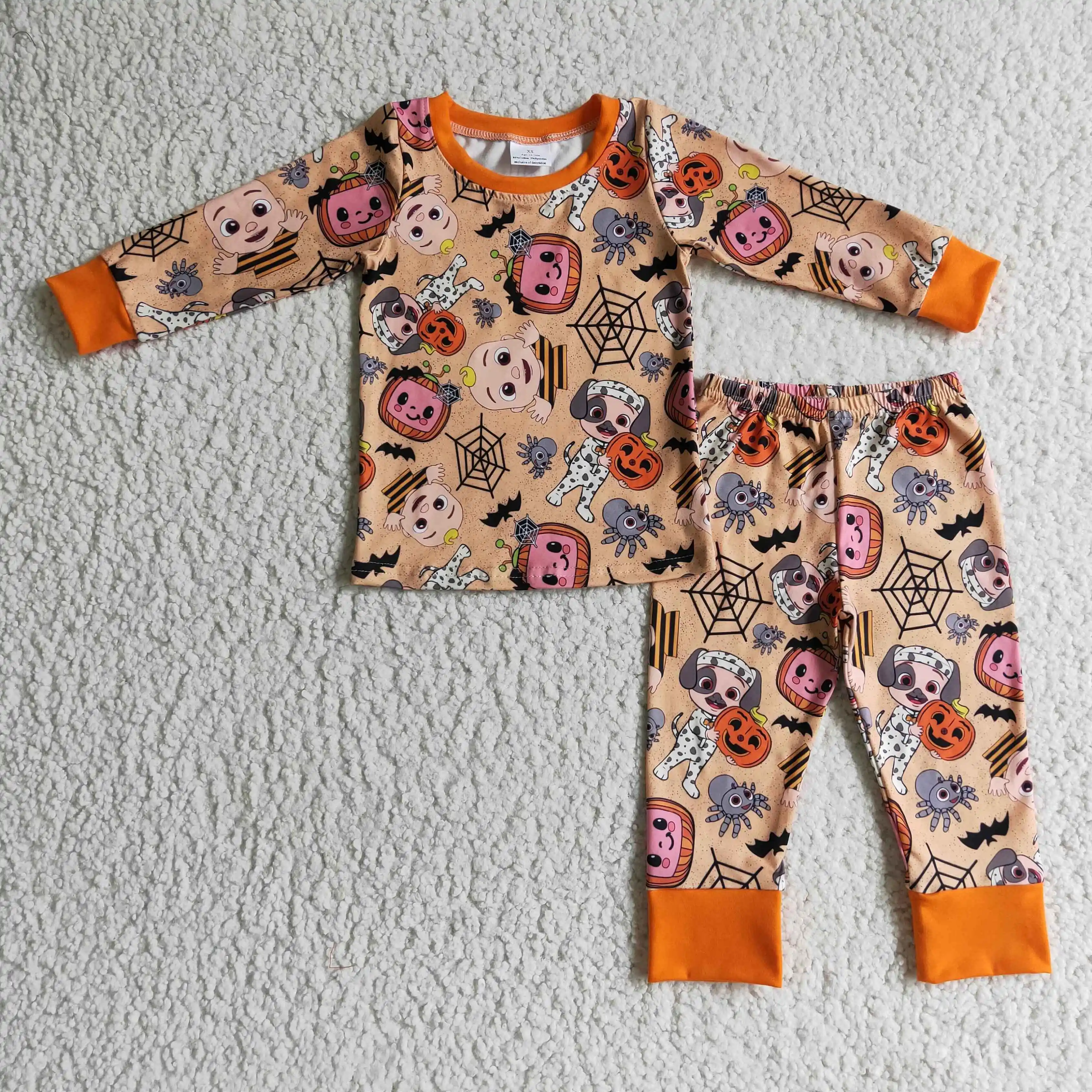 Sweet Autumn/winter Kids Girls Snowman White Long Sleeves Black Dot ...