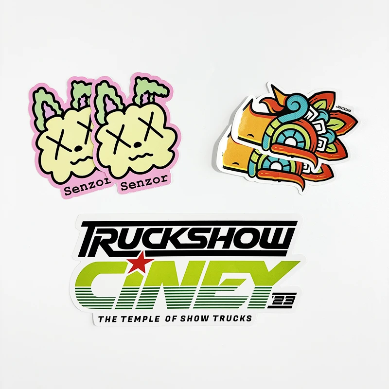 Durable Waterproof Stickers - Custom Vinyl Prints