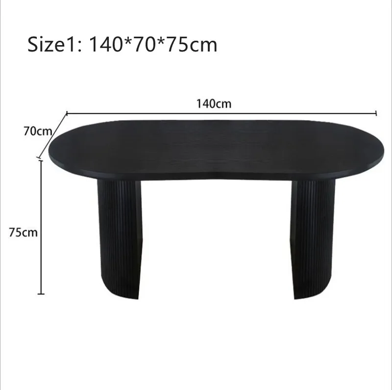 Modern Solid Wood and Marble Top Dining Table - 10 Seater