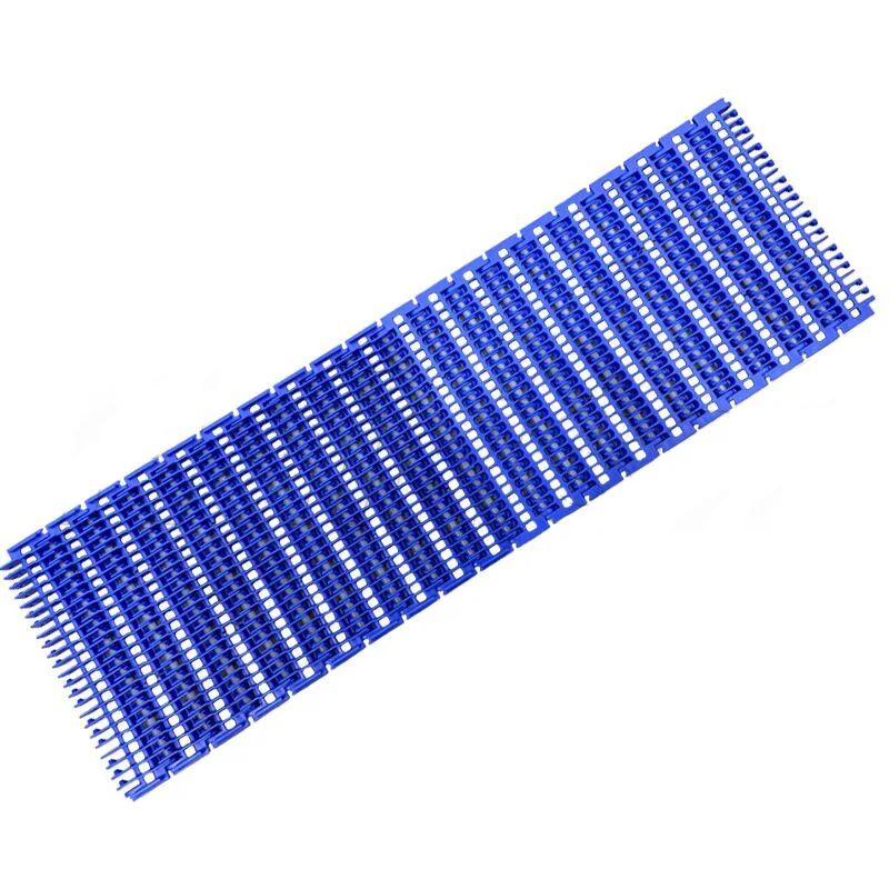 VISION inclined vertical belt conveyor chute system plastic pom belt ...