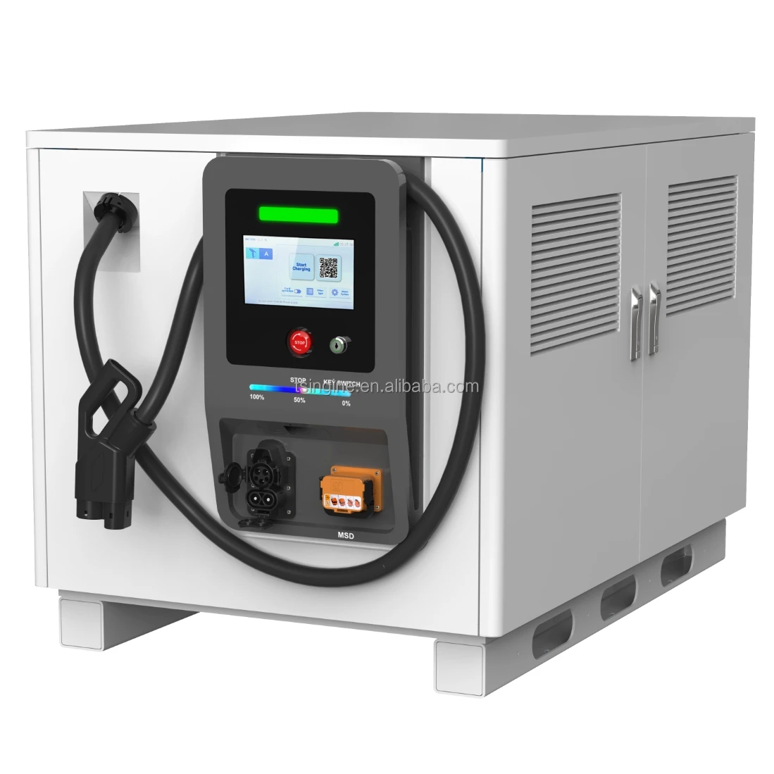 40KW Mobile EV Charger Station - Reliable Emergency Charging