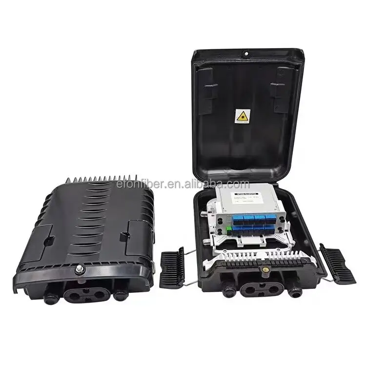 Customized FTTH 16 Core Fiber Optical Splitter Box Fibre Terminal Box 1/16 Distribution Nap Box ...
