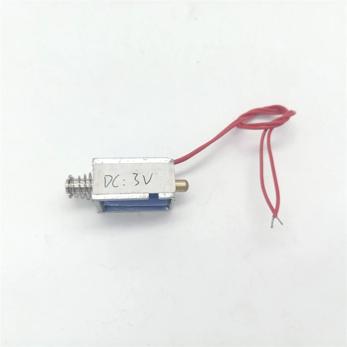 U0630s Push-pull Solenoid 3v 6v 12v Dc Solenoid Mini Electromagnet For ...