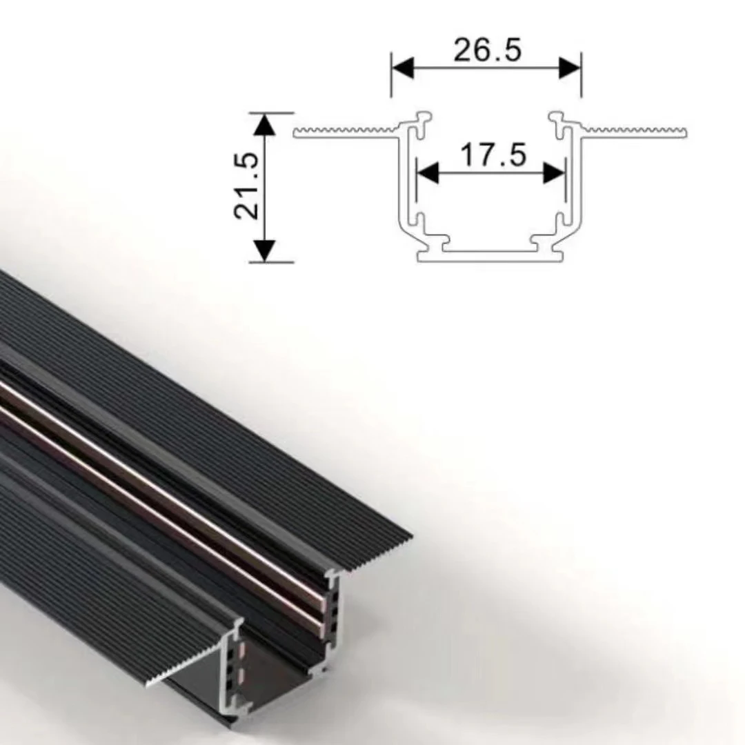 Aluminum Low Profile Track Rails - DC48V, 50000hrs Lifespan