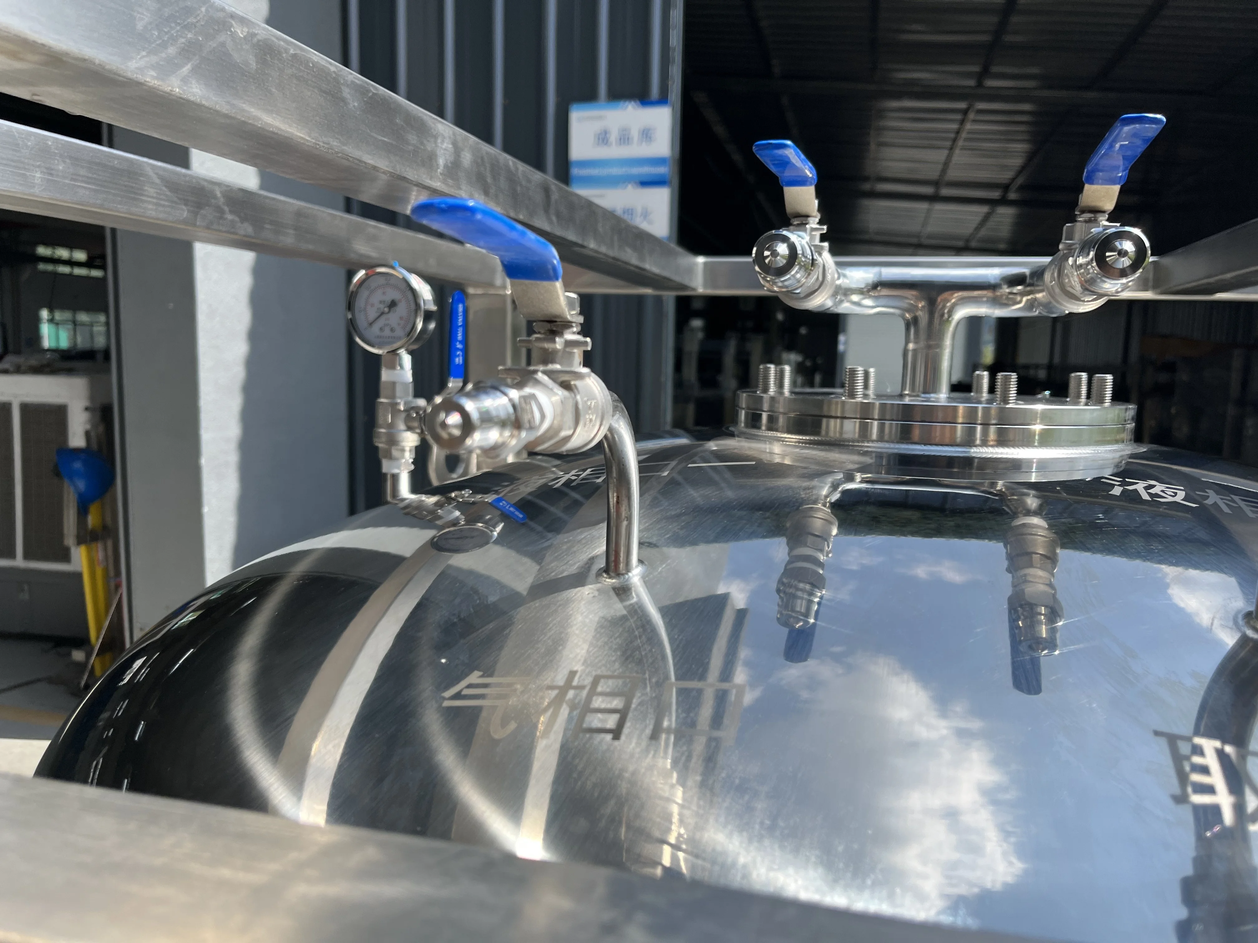 1000l Chemical Storage Tank Electrolyte Storage Tanks Stainless Steel ...