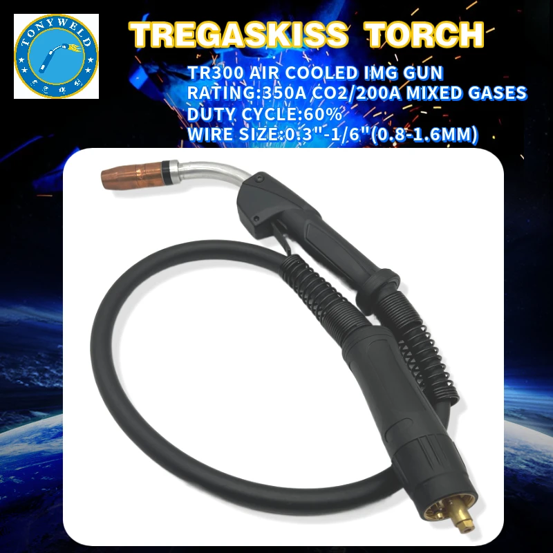 Tr 300amps Air Cooled Welding Torch Co2 Mig Welding Guns - Buy Mig Guns,300a Mig Gun,Mig Welding ...