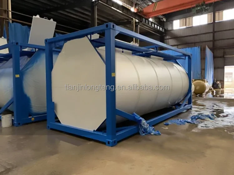 20ft ISO Tank Container for Sulfuric Acid Transport - ASME & ISO ...