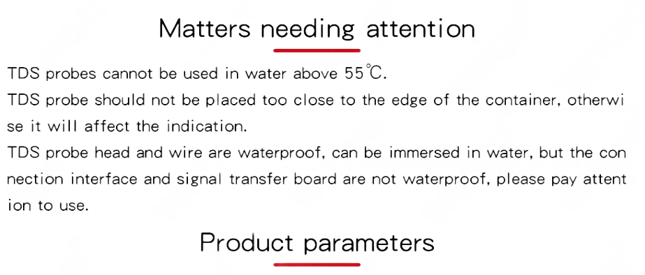 Water conductivity simulation TDS sensor module tester 3.3-5.5V liquid ...