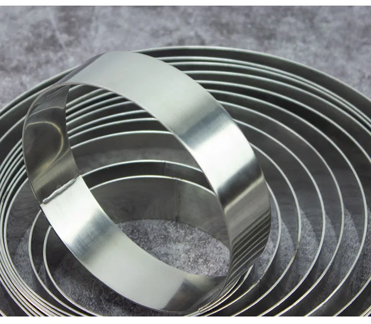 Stainless Steel Round Circle Croissant Baking Ring Spiral Shape ...
