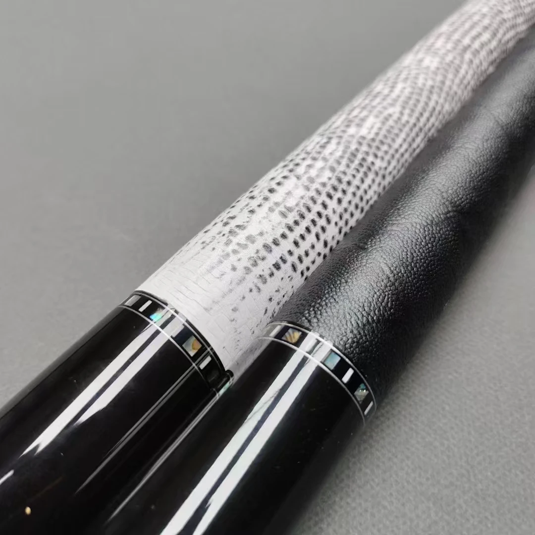 Most Popular 12.5MM Carbon Fiber Billiard Cue 1/2 Jointed Black Grip ...