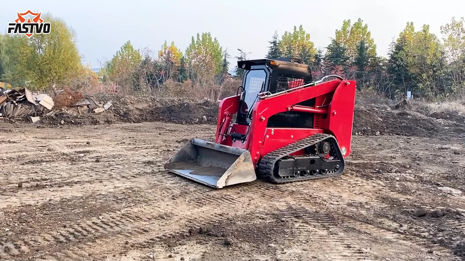 Hot Sale China Made Skid Steer Loader With Track - Buy Skid Steer ...