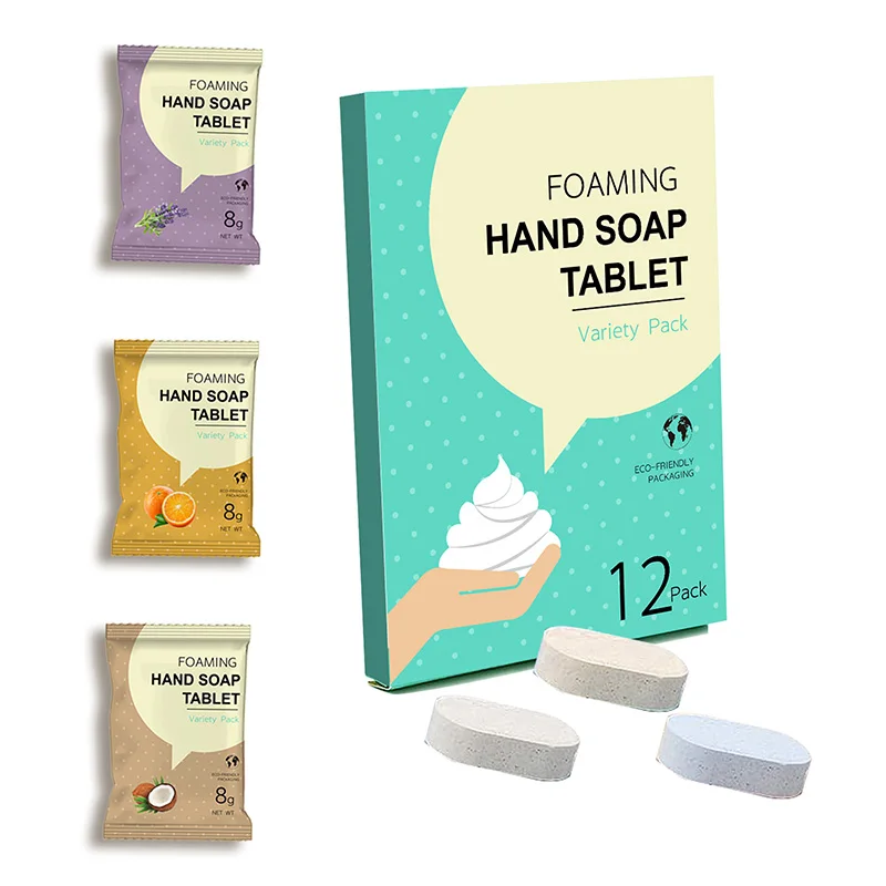 Cleaner Tablet Hand Wash Foaming Hand Soap Tablet Sustainable Soap ...