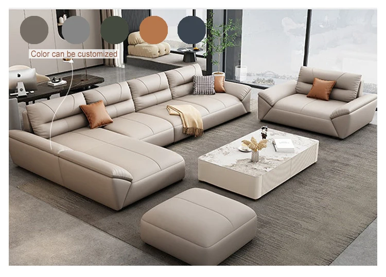 Nordic No-Wash Technology Fabric Sofa - Minimalist Loveseat