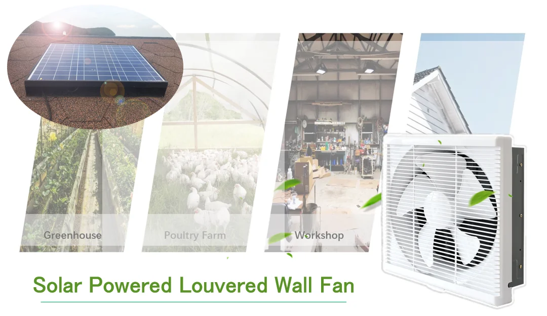 Electric Home Appliances Square Shape Window Shutter Plastic Fan ...