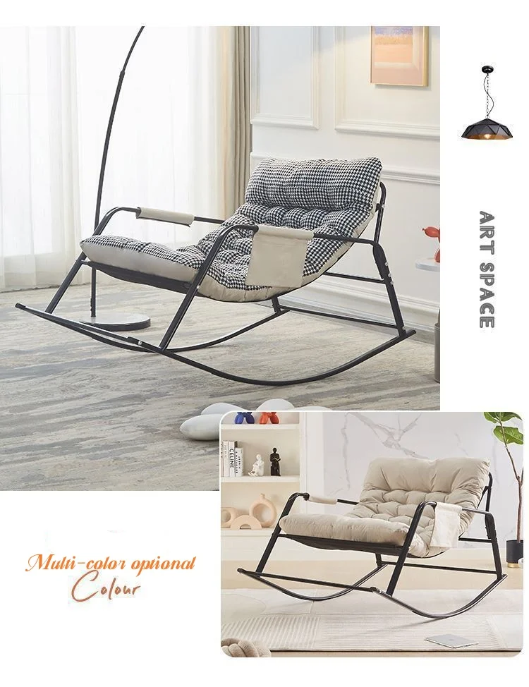 Leisure Rocking Chair Double Lazy Chair for Bedroom & Living Room ...