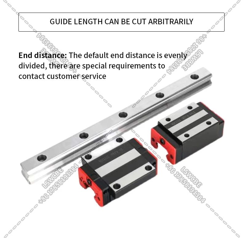 EGH15CA Electric Aluminum Slide Rails - Precision Linear Guides