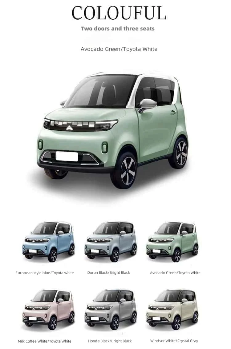 Smart Two-Seater Electric Car for UK - 201-300 Km Range