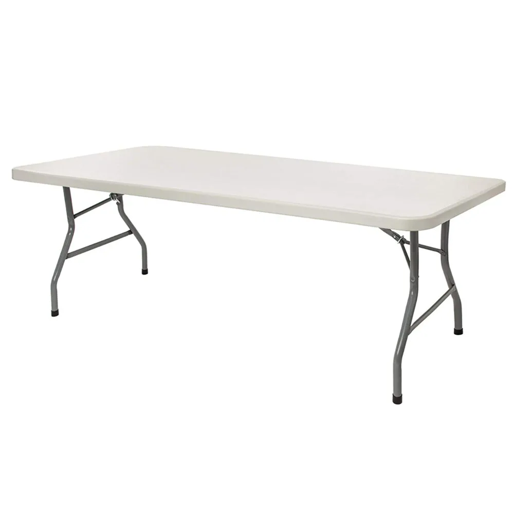 Wholesale Outdoor Hdpe Plastic Picnic Dining White 6 Foot Rectangular ...