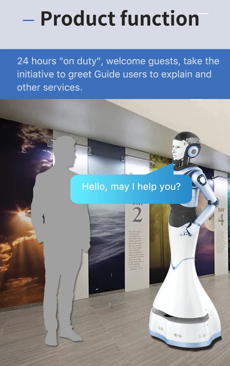 Dreambot - Humanoid Service Robot for Commercial Use