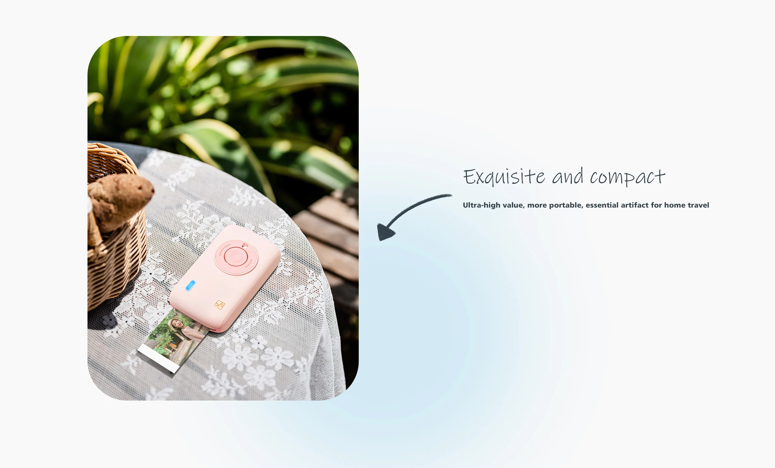 HPRT CP2100 Mini Wireless Pocket Thermal Photo Printer - Compact ...