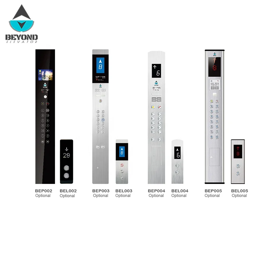 Alibaba.com: Black elevator cabin call panel with glass/acrylic ...