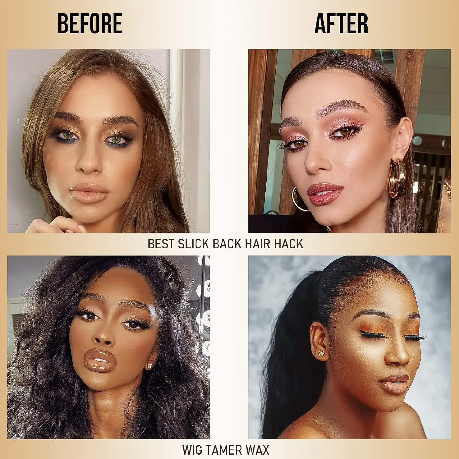 Ikt Hair Wax Stick For Wigs Styling Wax For Slick Stick For All Hair ...