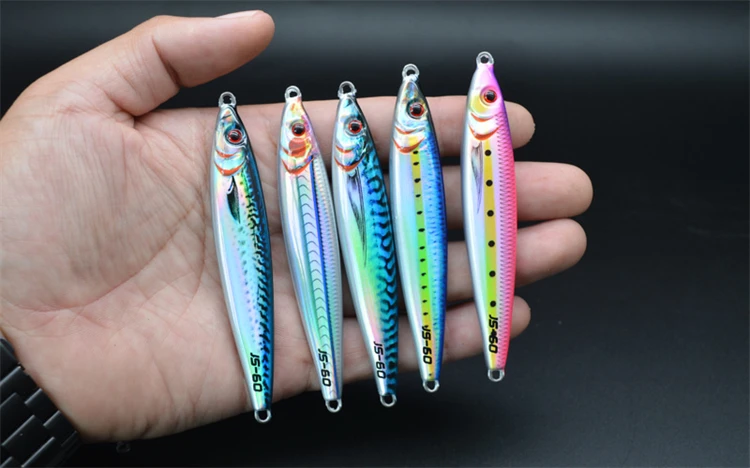 Runtoo 30-150g 3d Printing Deep Sea Metal Jigs Artificial Bait Slow ...