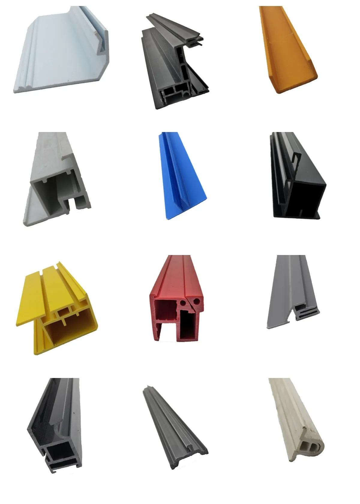 Upvc/pvc Plastic Profiles Factory Extrusion Custom Sliding Series ...