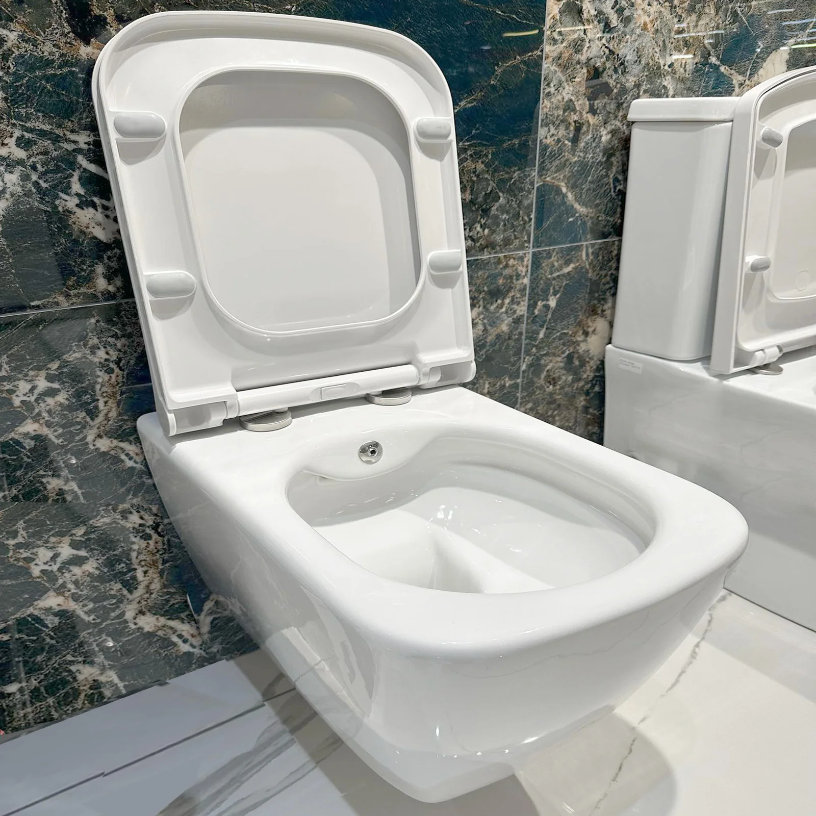 Wall Mounted Wc Vanity Lavabo Combine Wand Bidet Genova Cabinet Unit ...