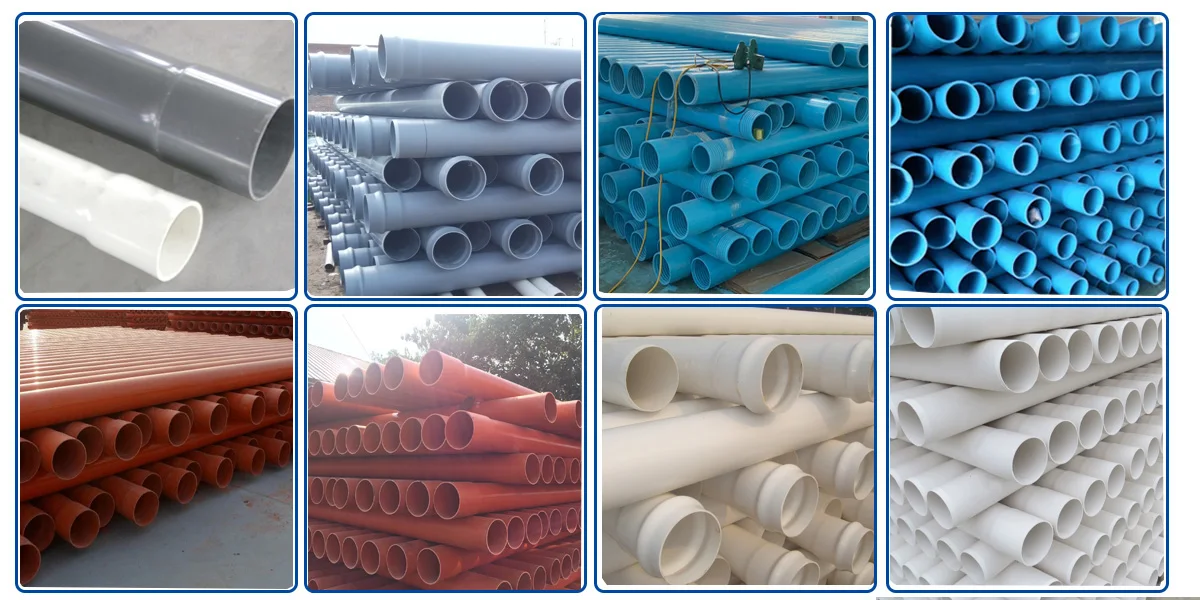 High Pressure Small Diameter 20mm 25mm 32mm BS Thread PVC Pipe Male ...