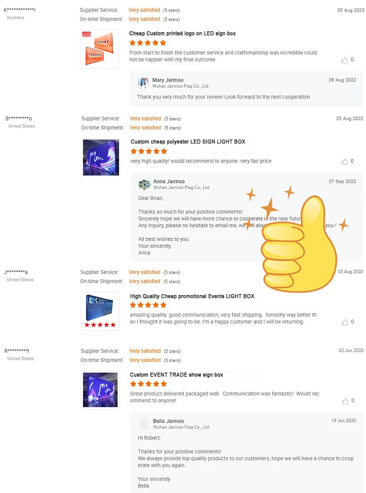 LED Backlit Portable Exhibition Booth - JARMOO Sign Light Box