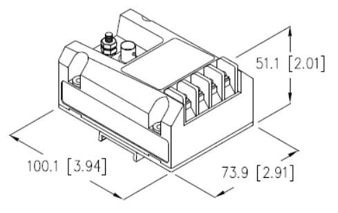 Bently Nevada 4000 Series Air Gap Sensor Preprocessor 2-Wire Vibration ...