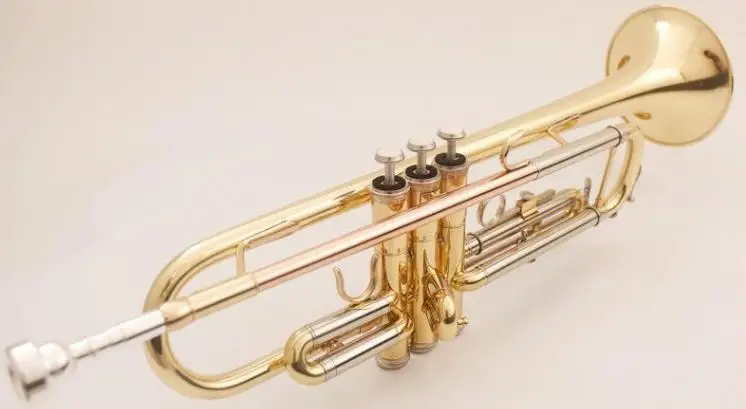 Professional Bb Key Trumpet Brasswind Musical Instrument Bb Key Trumpet ...