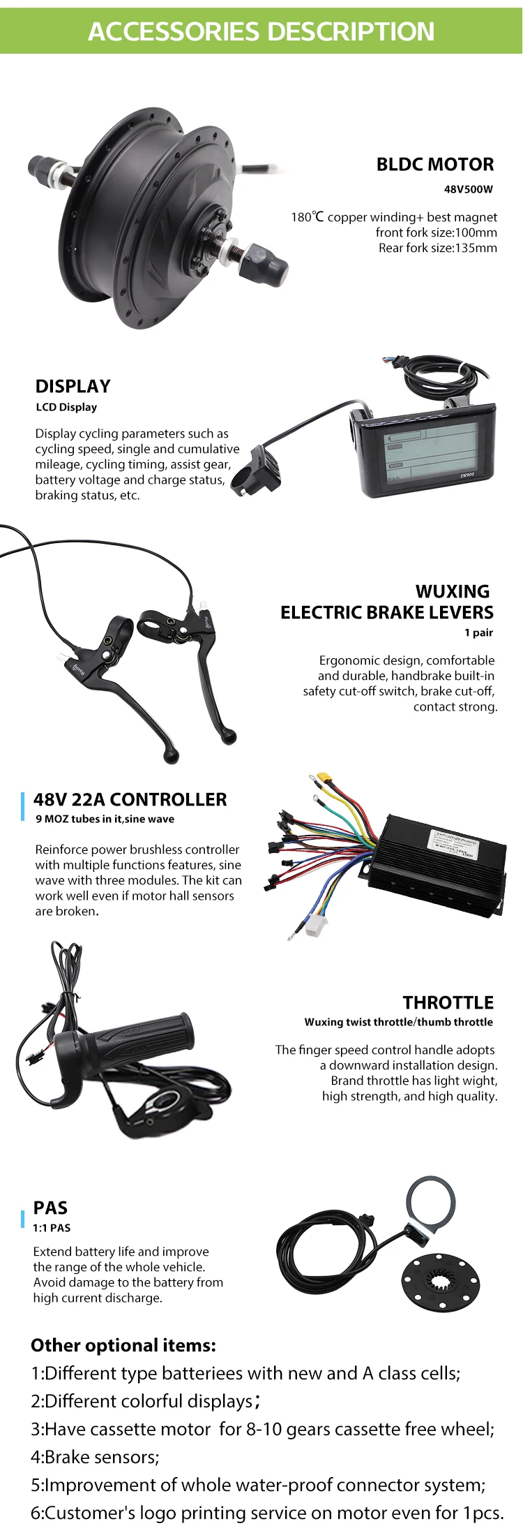 Ruijie Quality Goods Friction Drive 48v Electric Bike Kit 500 Watt Hub ruijie-quality-goods-friction-drive-48v-electric-bike-kit-500-watt-hub